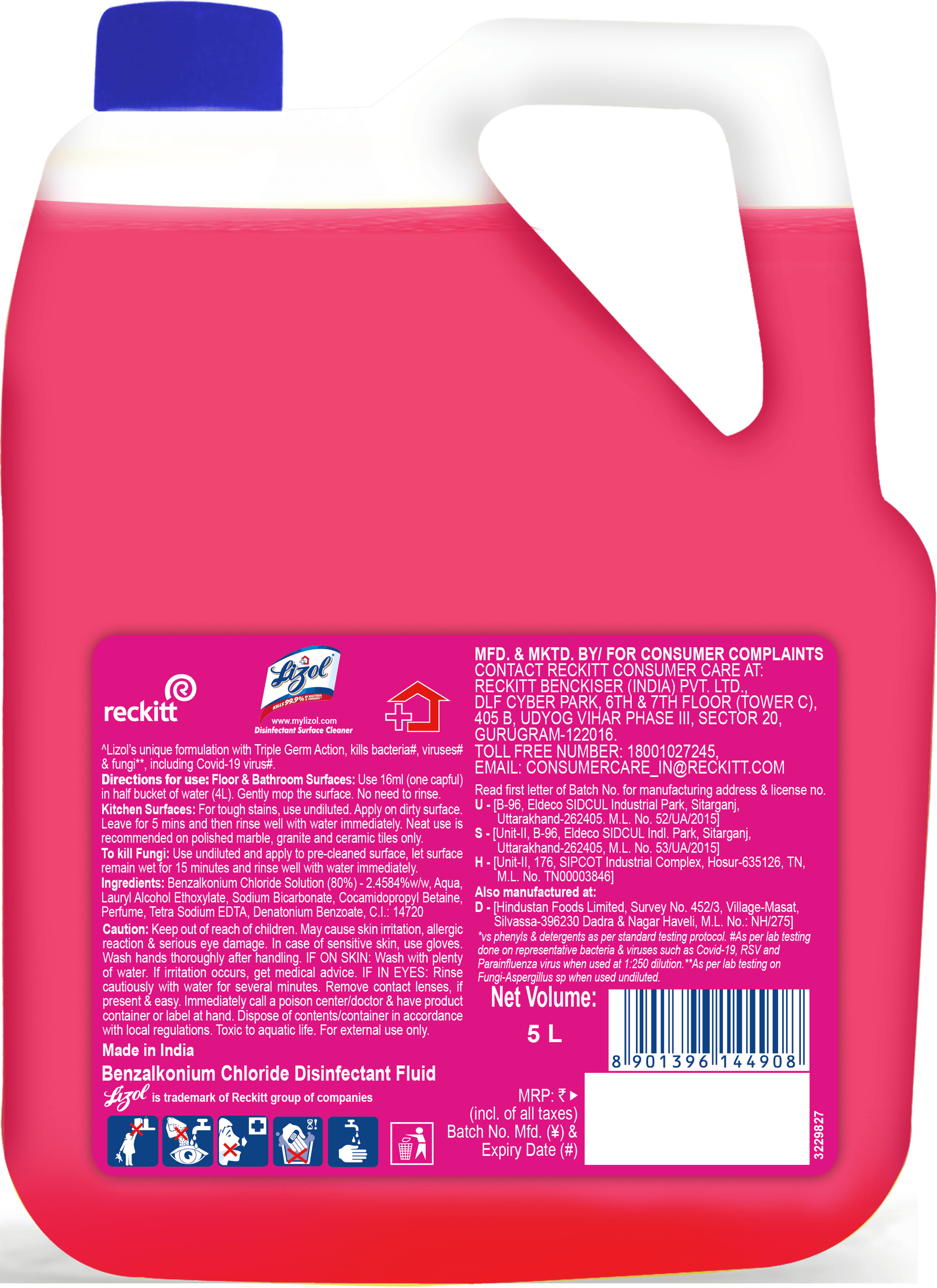 Lizol Disinfectant Surface Cleaner Floral | Floor cleaner | Lizol