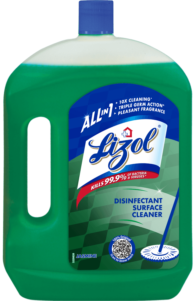 Floor Cleaner Liquid with Fragrance Jasmine | Lizol Jasmine | Lizol