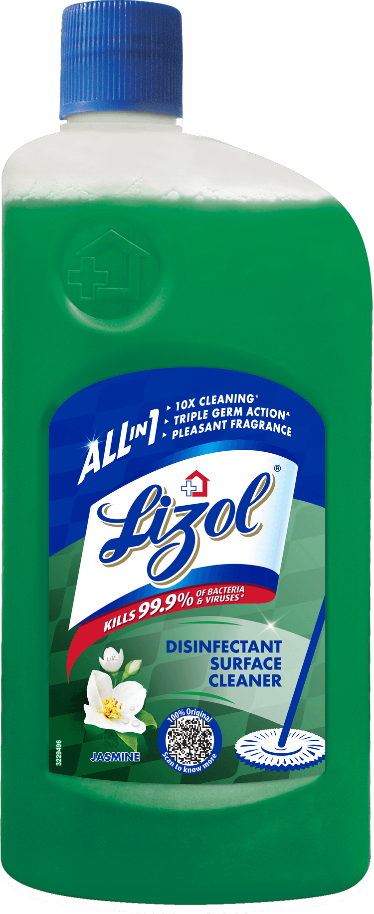 Floor Cleaner Liquid with Fragrance Jasmine | Lizol Jasmine | Lizol